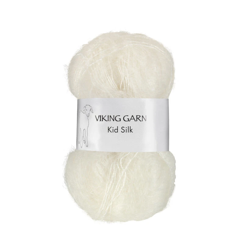 Viking Kid Silk 302 Natur garn - SATURNIA GARN